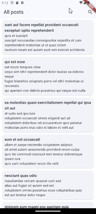 How To Create A Search Bar In Flutter Using Search Delegate Onlyflutter