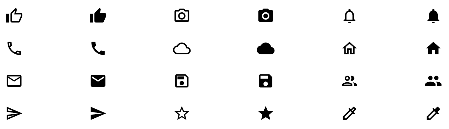 Popular Icon Packs in Flutter - OnlyFlutter
