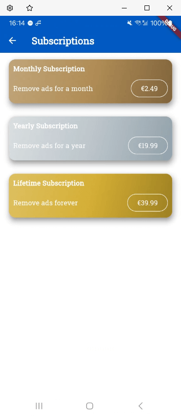How to Add In-App Payments in Flutter - OnlyFlutter