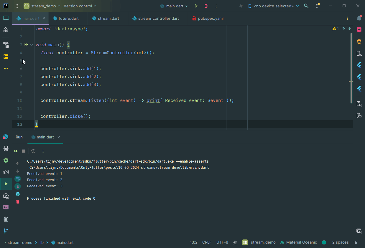 What are Streams in Flutter - OnlyFlutter