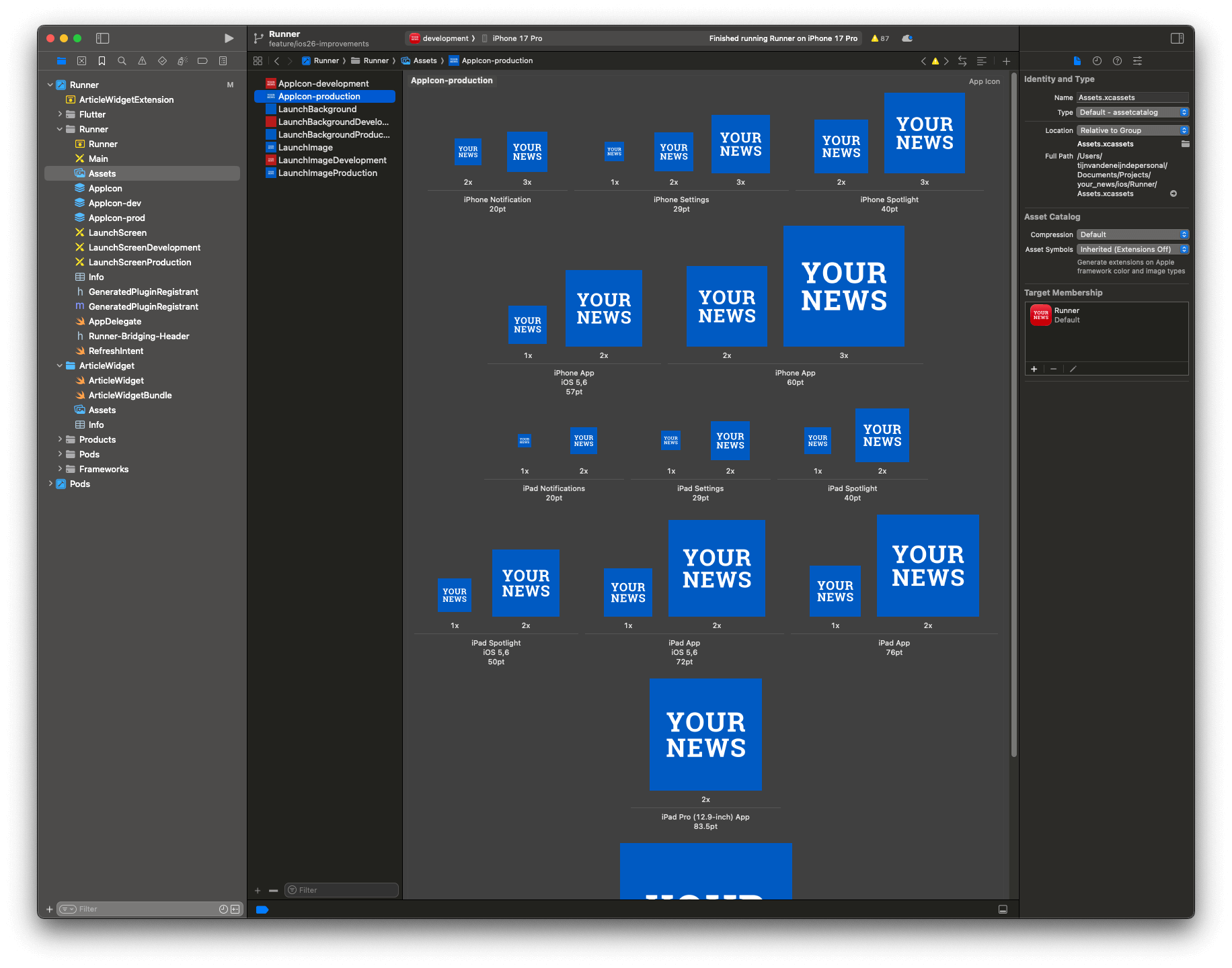 How to Create Liquid Glass Launcher Icons Using Icon Composer - OnlyFlutter